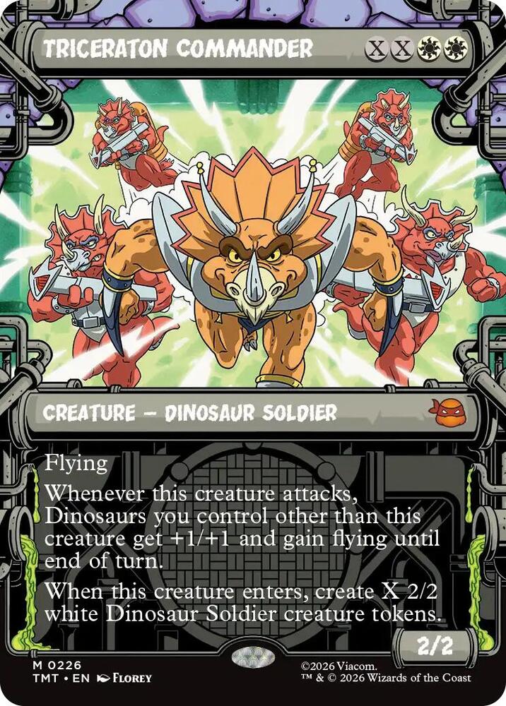 Triceraton Commander (Showcase) - Teenage Mutant Ninja Turtles - Magic ...