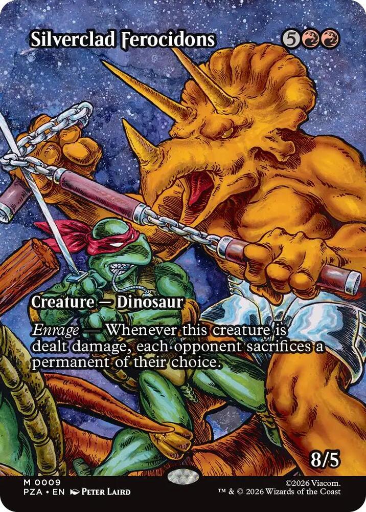 Silverclad Ferocidons (Borderless) - Teenage Mutant Ninja Turtles ...