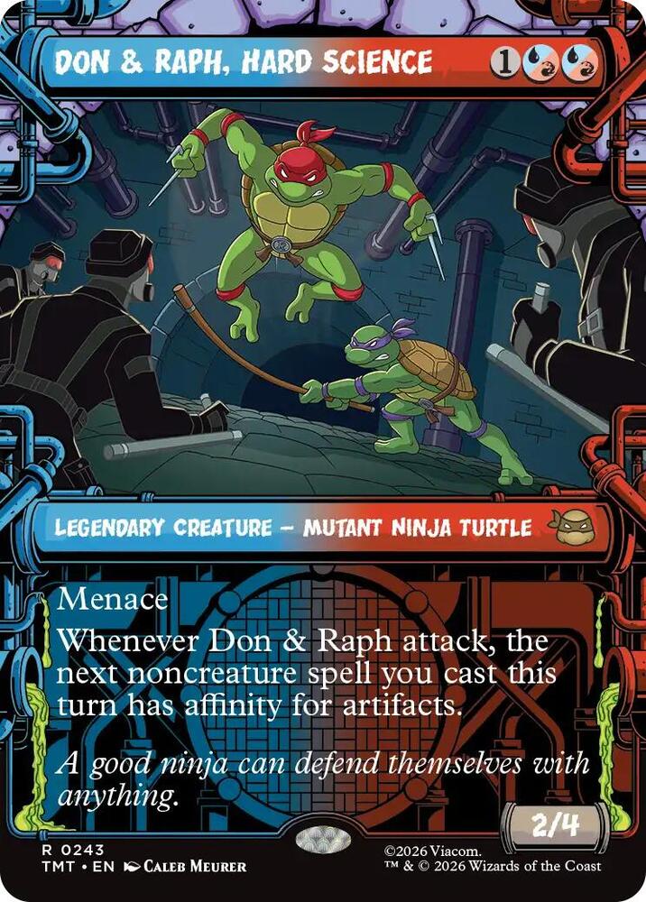 Don & Raph, Hard Science (Showcase) - Teenage Mutant Ninja Turtles ...