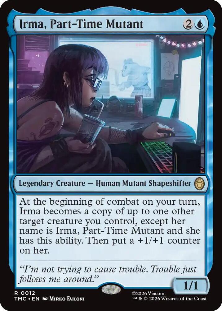 Irma, Part-Time Mutant - Commander: Teenage Mutant Ninja Turtles ...