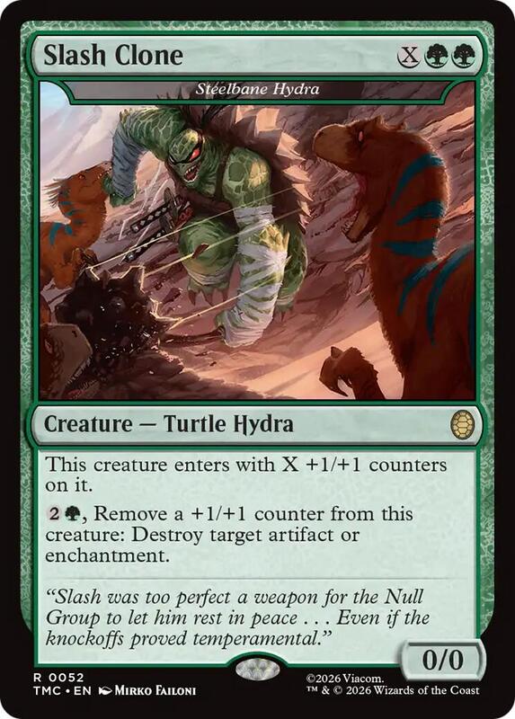 Slash Clone - Steelbane Hydra - Commander: Teenage Mutant Ninja Turtles ...