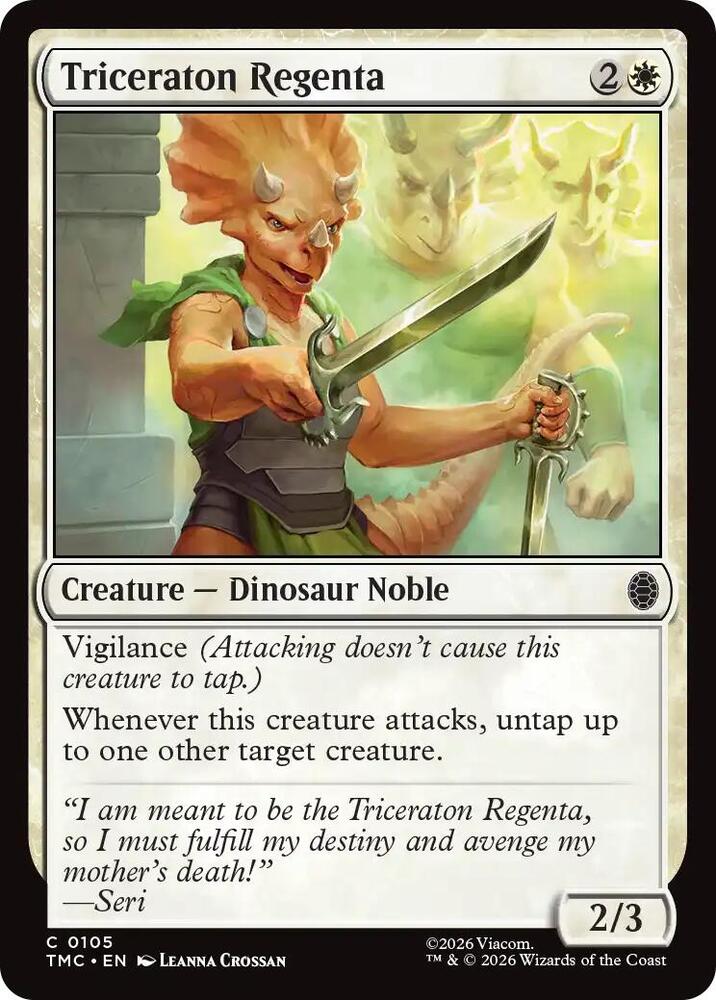 Triceraton Regenta - Commander: Teenage Mutant Ninja Turtles - Magic ...