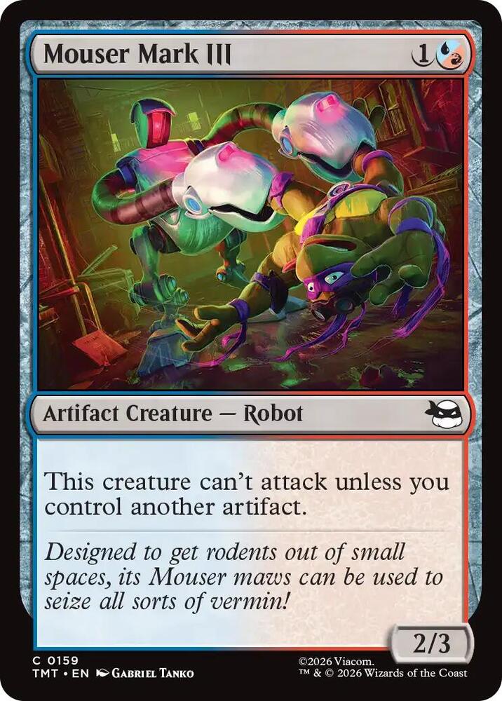 Mouser Mark III - Teenage Mutant Ninja Turtles - Magic: The Gathering ...