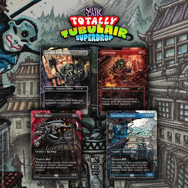 Secret Lair Drop: Featuring: Kevin Eastman (Colors) - Non-Foil Edition ...