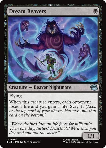 Dream Beavers - Teenage Mutant Ninja Turtles - Magic: The Gathering ...