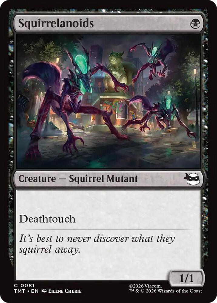 Squirrelanoids - Teenage Mutant Ninja Turtles - Magic: The Gathering ...