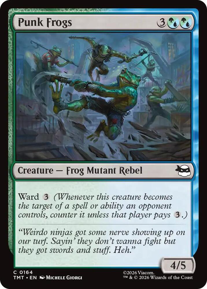 Punk Frogs - Teenage Mutant Ninja Turtles - Magic: The Gathering ...