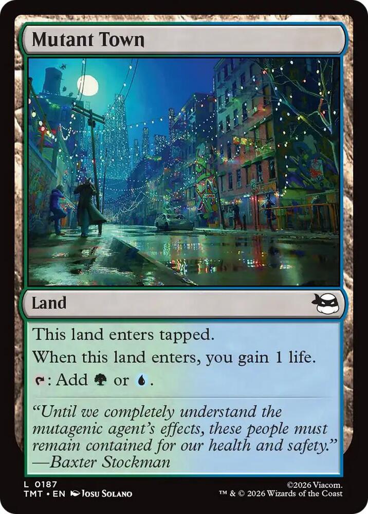 Mutant Town - Teenage Mutant Ninja Turtles - Magic: The Gathering ...