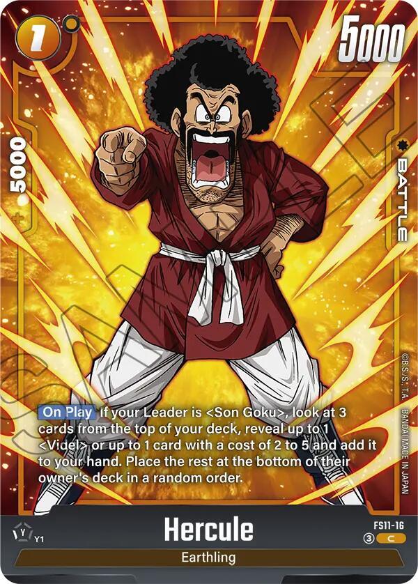 Hercule - Starter Deck EX: The Phase of Evolution - Dragon Ball Super ...