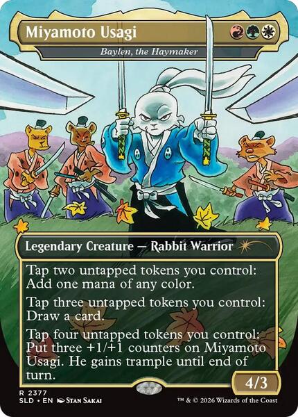 Miyamoto Usagi - Baylen, the Haymaker - Secret Lair Drop Series - Magic ...