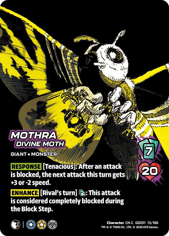 Mothra, Divine Moth - Godzilla: Reign of Kaiju - UniVersus - TCGplayer.com