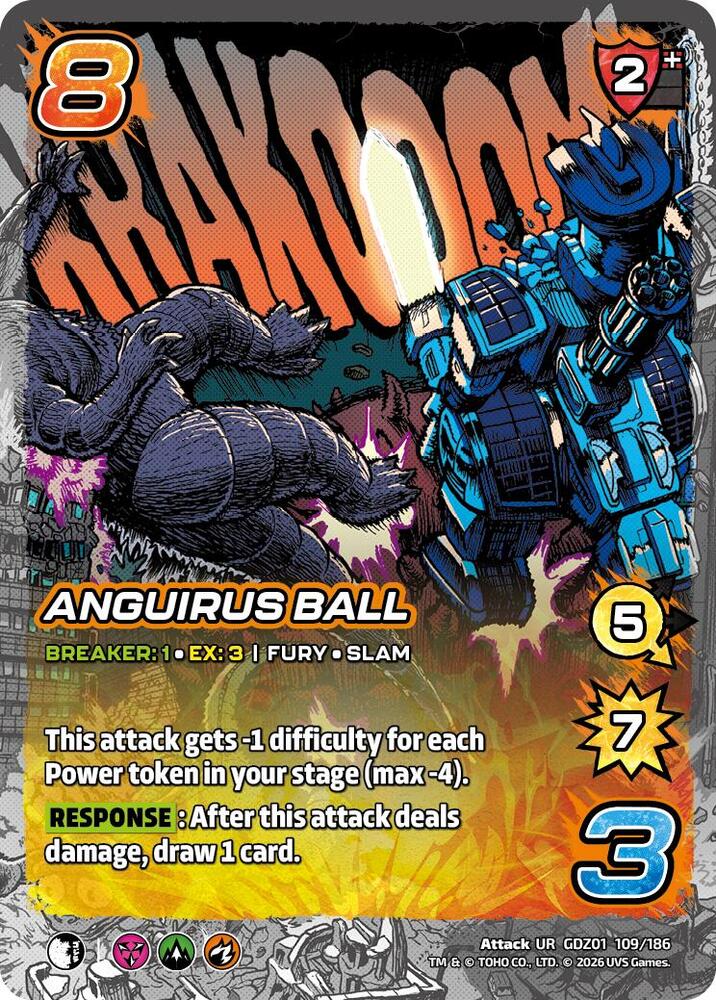 Anguirus Ball - Godzilla: Reign of Kaiju - UniVersus - TCGplayer.com