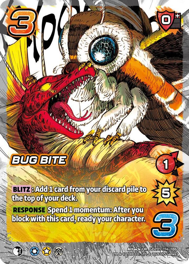 Bug Bite - Godzilla: Reign of Kaiju - UniVersus - TCGplayer.com