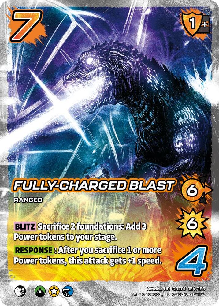 Fully-Charged Blast - Godzilla: Reign of Kaiju - UniVersus - TCGplayer.com