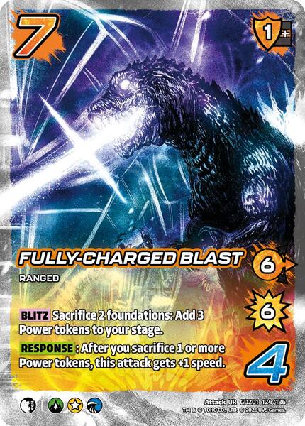 Fully-Charged Blast - Godzilla: Reign of Kaiju - UniVersus - TCGplayer.com