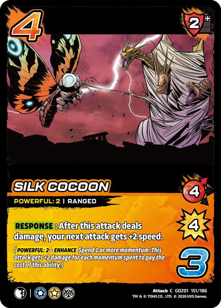 Silk Cocoon - Godzilla: Reign of Kaiju - UniVersus - TCGplayer.com