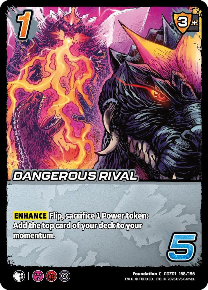 Dangerous Rival - Godzilla: Reign of Kaiju - UniVersus - TCGplayer.com