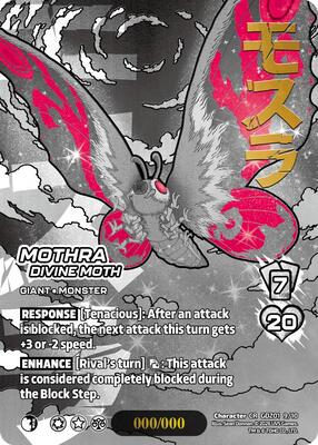 Mothra, Divine Moth (Chrome Rare) - Godzilla: Reign of Kaiju ...