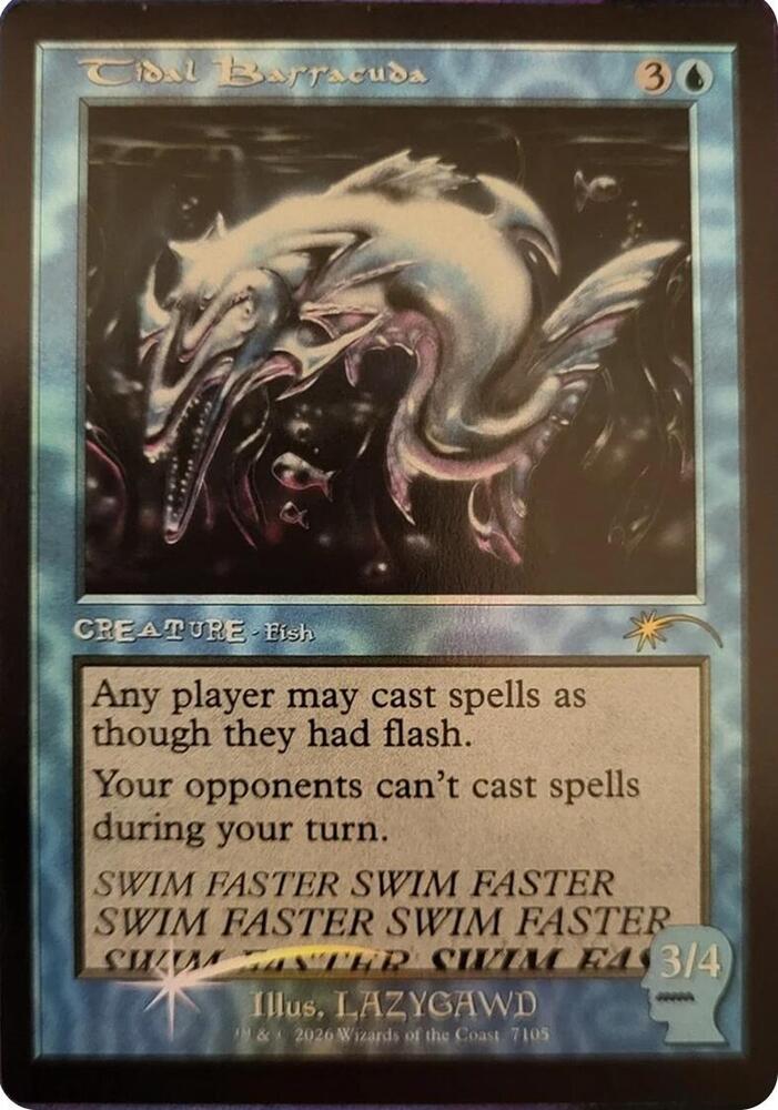 Tidal Barracuda - Secret Lair Drop Series - Magic: The Gathering ...
