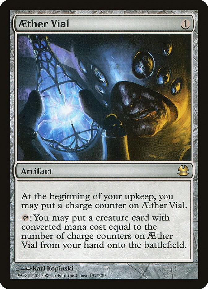 Aether Vial - Modern Masters - Magic: The Gathering