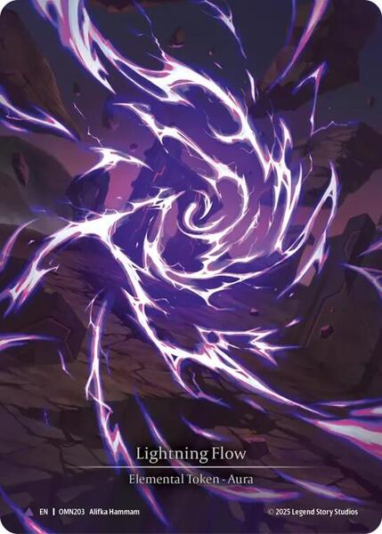 Lightning Flow (A) - Omens of the Third Age - Flesh and Blood TCG ...
