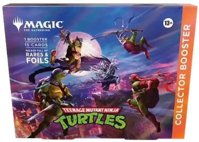 Teenage Mutant Ninja Turtles - Collector Booster Omega Pack - Teenage ...