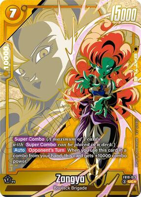 Zangya - FB10-079 (Alternate Art) - Cross Force - Dragon Ball Super ...