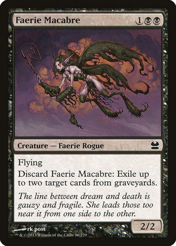 Faerie Macabre - Shadowmoor - Magic: The Gathering