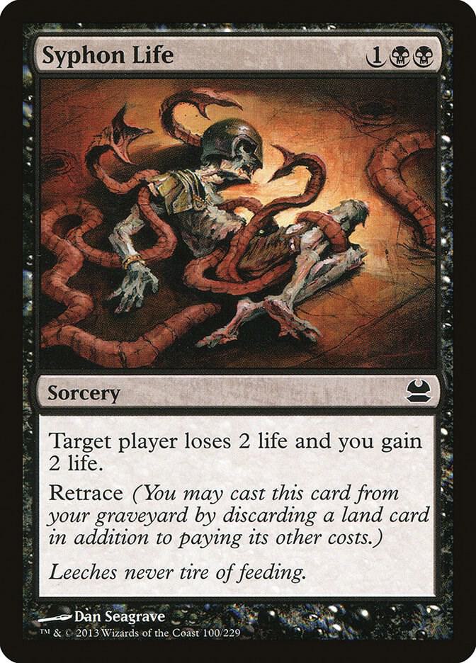 Syphon Life - Modern Masters - Magic: The Gathering - TCGplayer.com