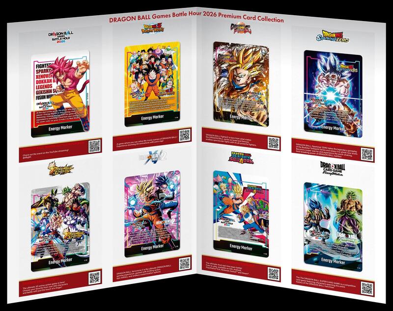 Dragon Ball Games Battle Hour 2026 Premium Card Collection - Fusion ...