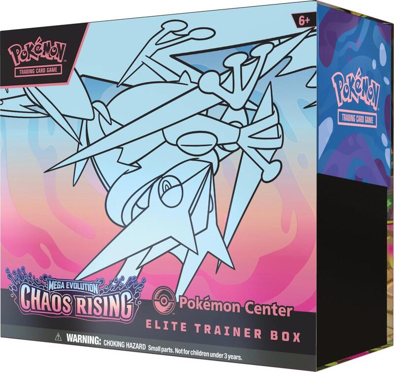 Chaos Rising Pokemon Center Elite Trainer Box - ME04: Chaos Rising ...