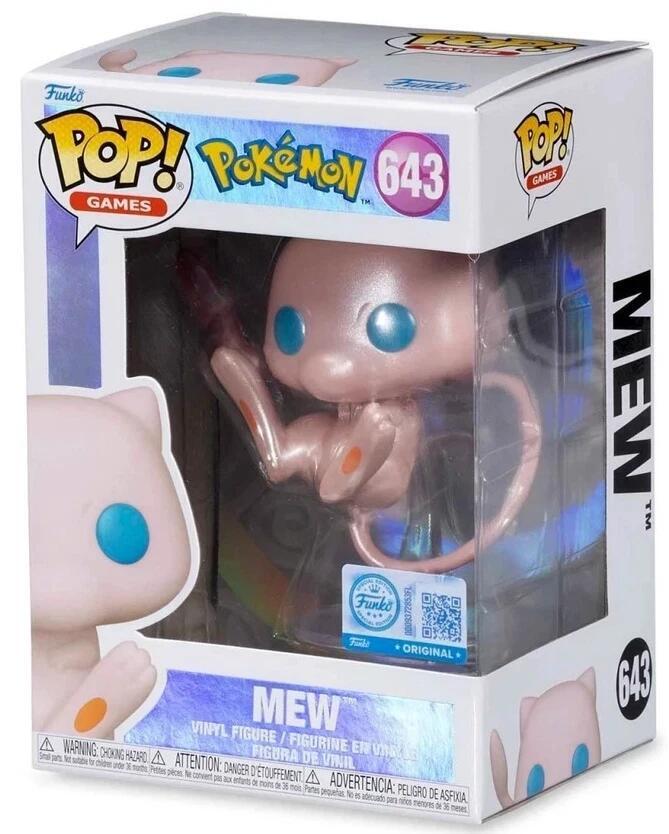 Pokemon: Mew (Pokemon Center Exclusive) - Pop! Vinyl - Funko ...