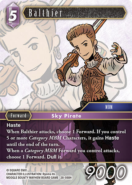 Balthier - Dreamlike Oceans - Final Fantasy TCG - TCGplayer.com