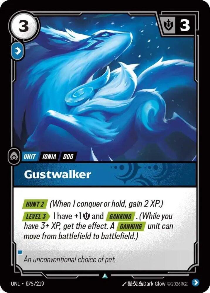 Gustwalker - Unleashed - Riftbound: League of Legends Trading Card Game ...