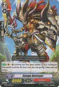 Savage Destroyer - BT03: Demonic Lord Invasion - Cardfight Vanguard
