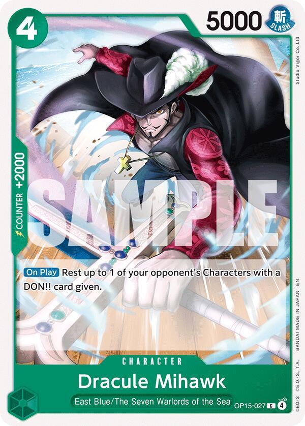All Mihawk One Piece Cards | TCG Stacked