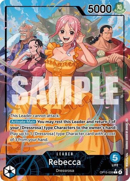 Rebecca (OP15-039) (Alternate Art) - Adventure on Kami's Island - One ...