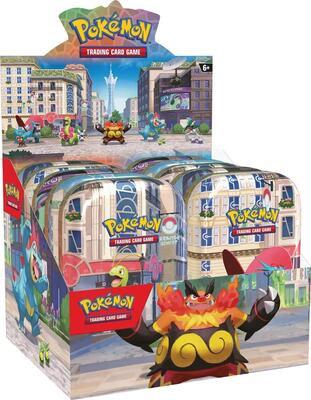 Lumiose City Mini Tin Display - Miscellaneous Cards & Products ...