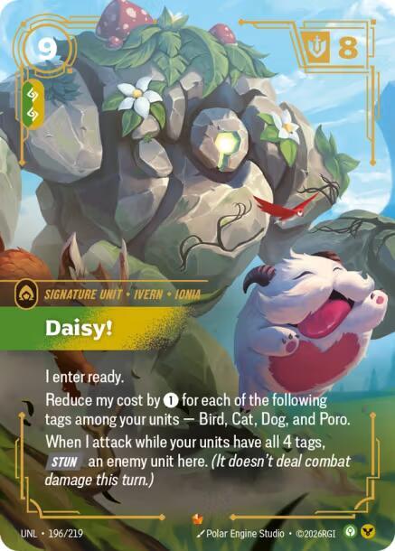 Daisy! - Unleashed - Riftbound: League of Legends Trading Card Game ...