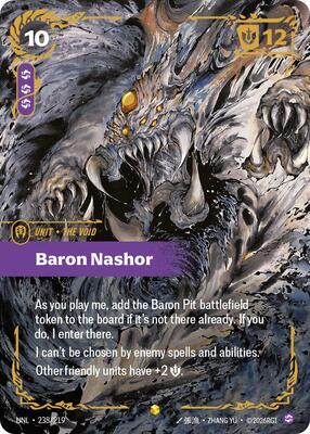 Baron Nashor (Ultimate) - Unleashed - Riftbound: League of Legends ...