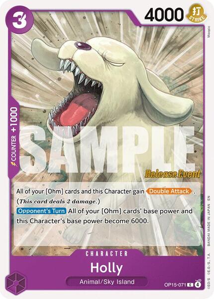Holly - Adventure on Kami's Island Release Event Cards - One Piece Card ...
