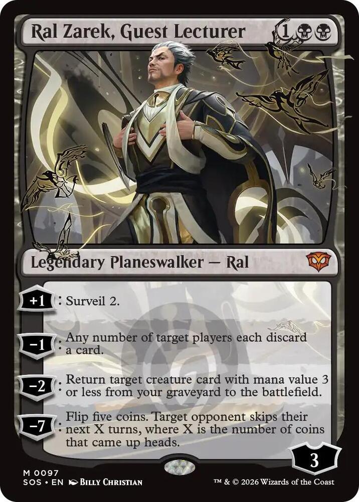 Ral Zarek, Guest Lecturer - Secrets of Strixhaven - Magic: The ...