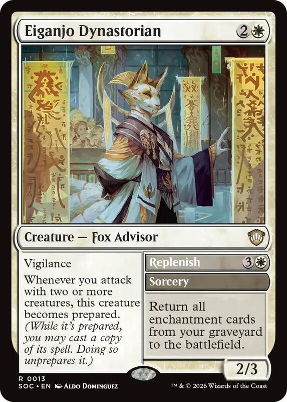 Eiganjo Dynastorian - Commander: Secrets of Strixhaven - Magic: The ...