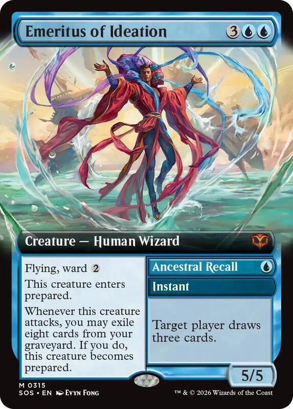Emeritus of Ideation (Extended Art) - Secrets of Strixhaven - Magic ...