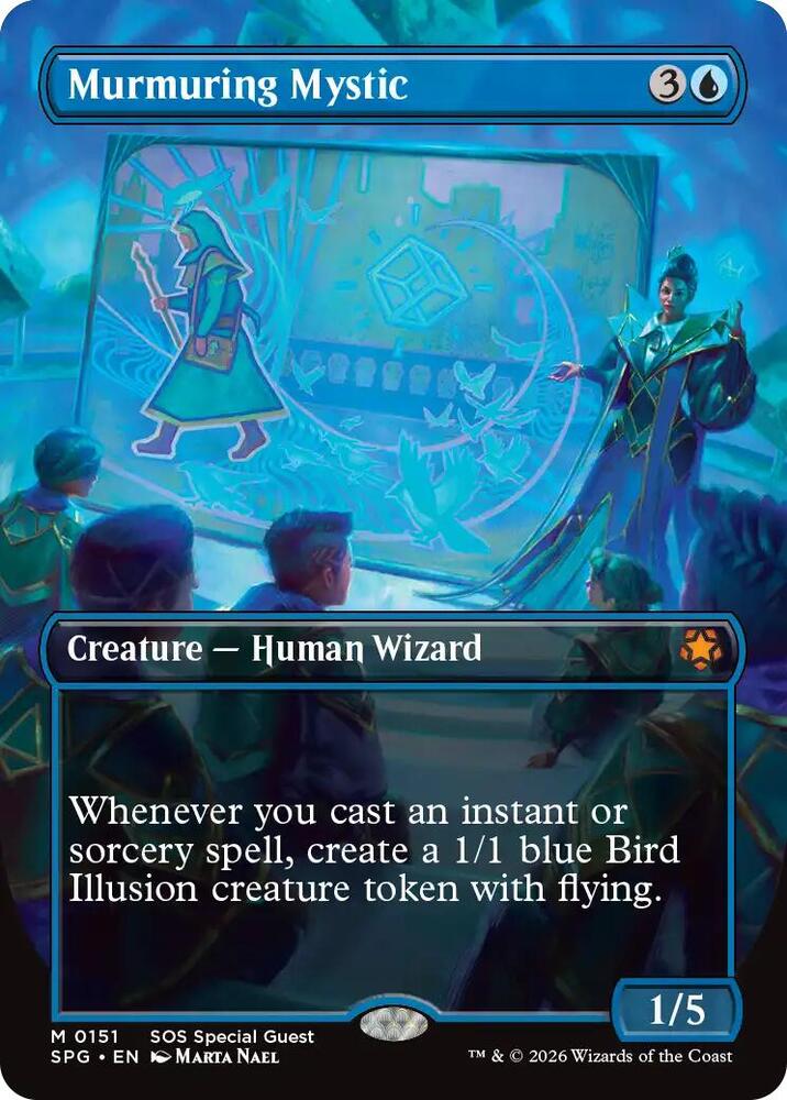 Murmuring Mystic (Borderless) - Special Guests - Magic: The Gathering ...