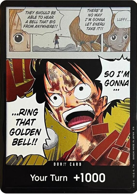 DON!! Card (Luffy) - Adventure on Kami's Island - One Piece Card Game ...