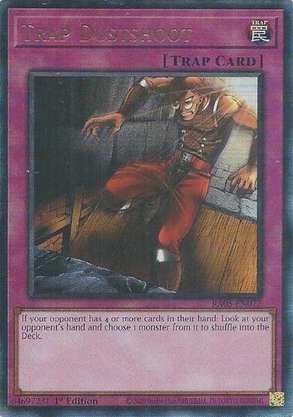 Trap Dustshoot (Ultimate Rare) - Rarity Collection 5 - YuGiOh ...