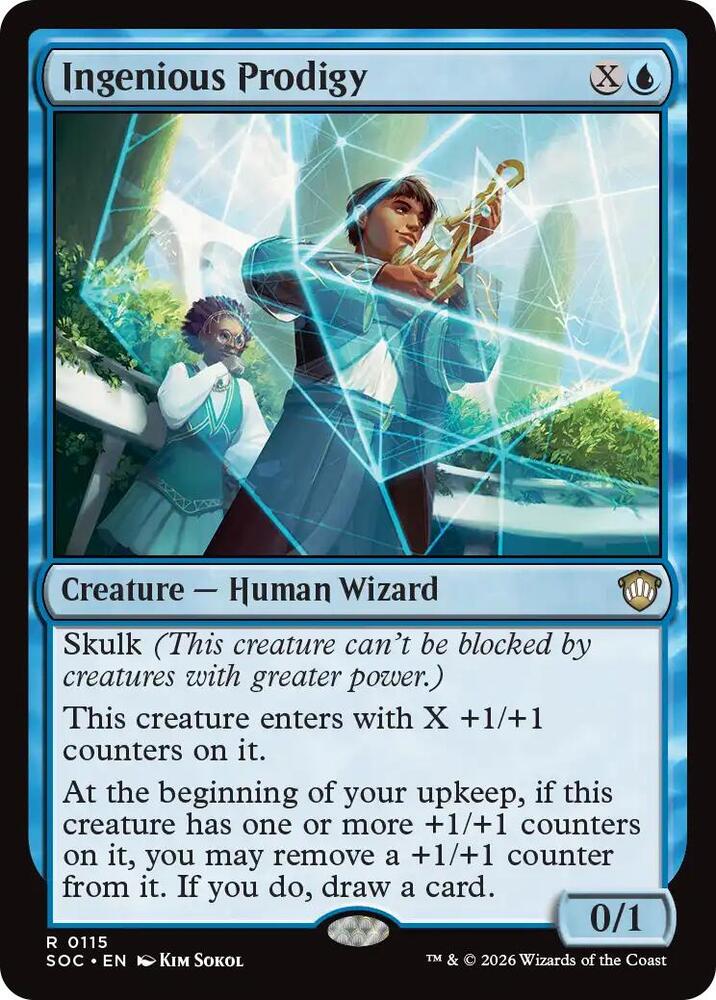 Ingenious Prodigy - Commander: Secrets of Strixhaven - Magic: The ...