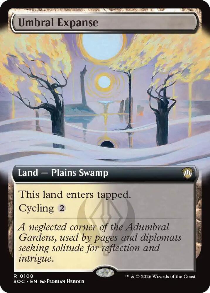 Umbral Expanse (Extended Art) - Commander: Secrets of Strixhaven ...