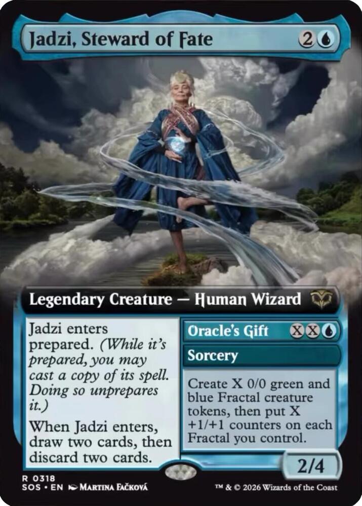 Jadzi, Steward of Fate (Extended Art) - Secrets of Strixhaven - Magic ...